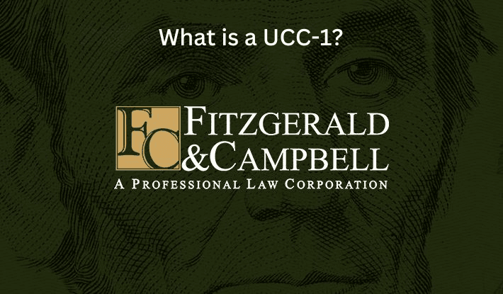 What is a UCC-1? | Santa Ana Collection Lawsuit Defense Lawyer